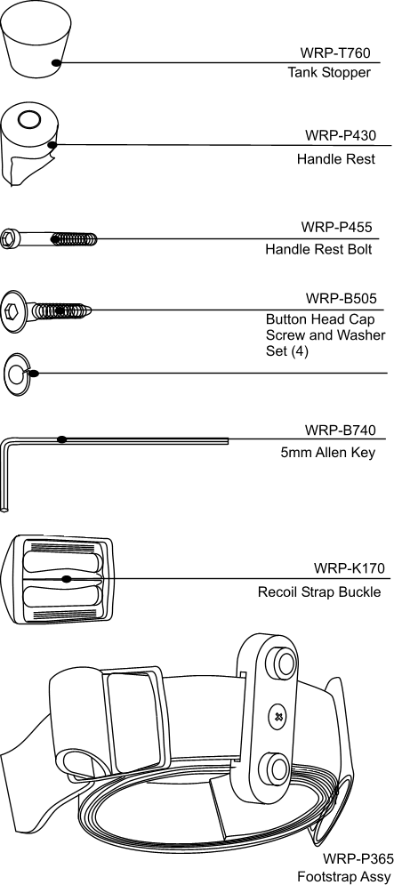 Drawings ~ OTF Rower Support