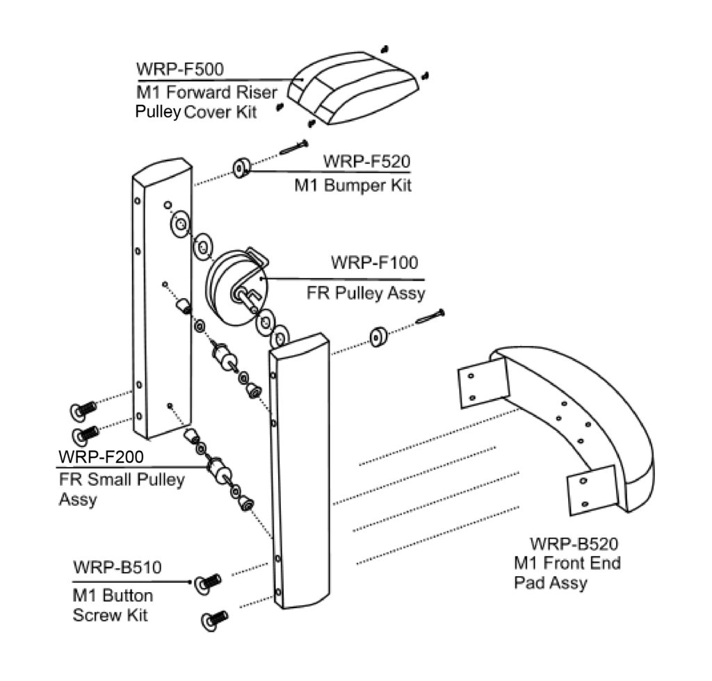 Drawings ~ OTF Rower Support